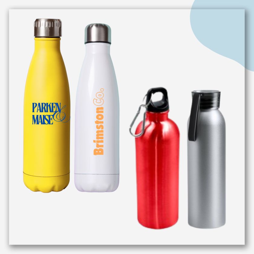 Insulated Metal Water Bottles & Flasks – Printed | PromoMission